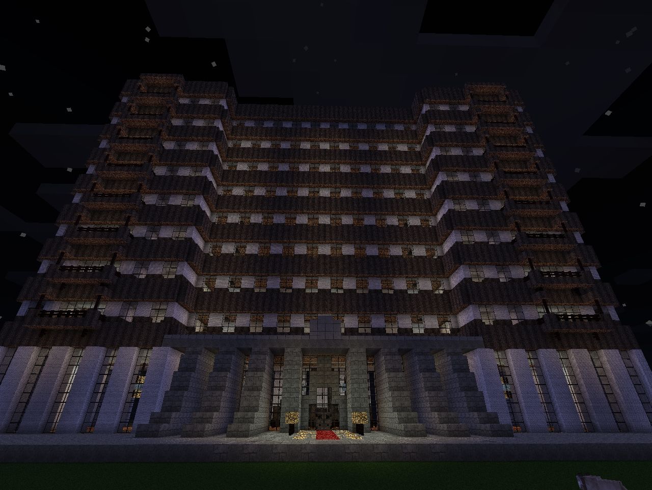 Resort Hotel Minecraft Map