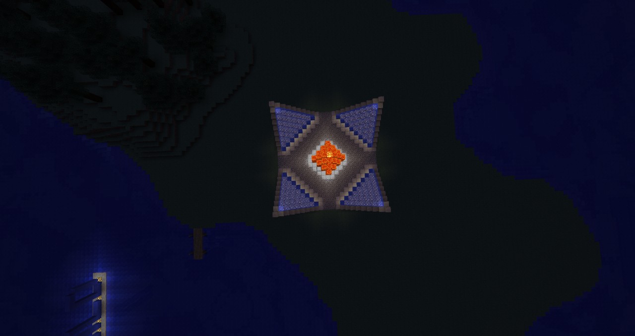 Lava and Water Minecraft Map