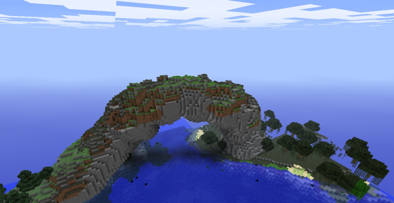natural arch Minecraft Map
