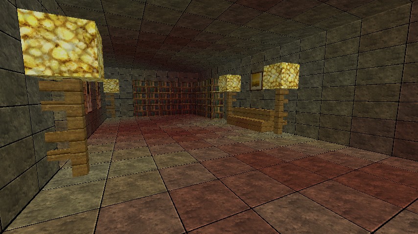 Modern and Medieval (Modernieval) Castle (With hidden rooms!) Minecraft Map