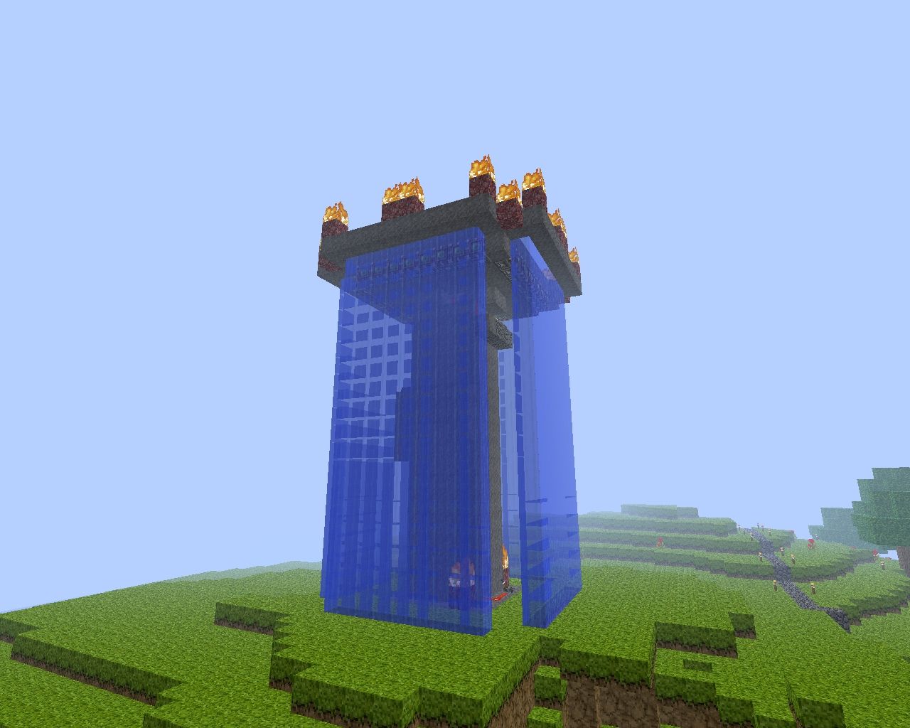 water tower Minecraft Map