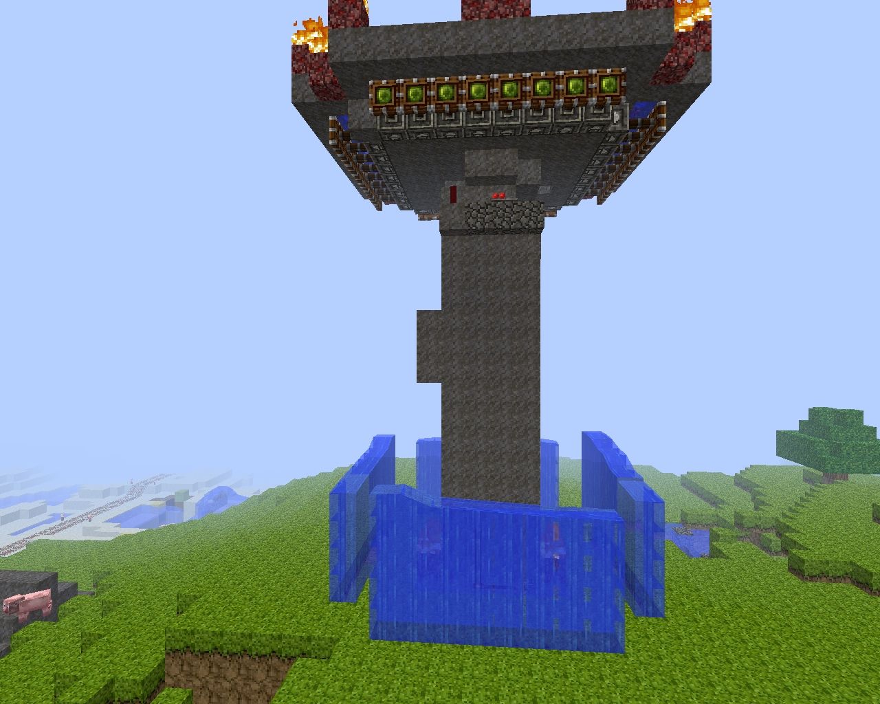 water tower Minecraft Map
