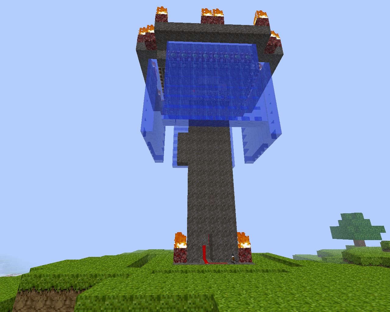 water tower Minecraft Map