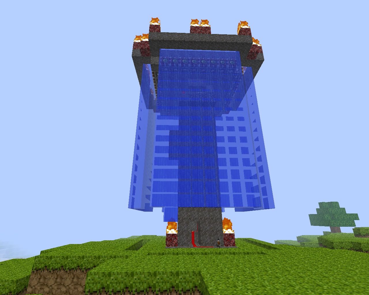 water tower Minecraft Map