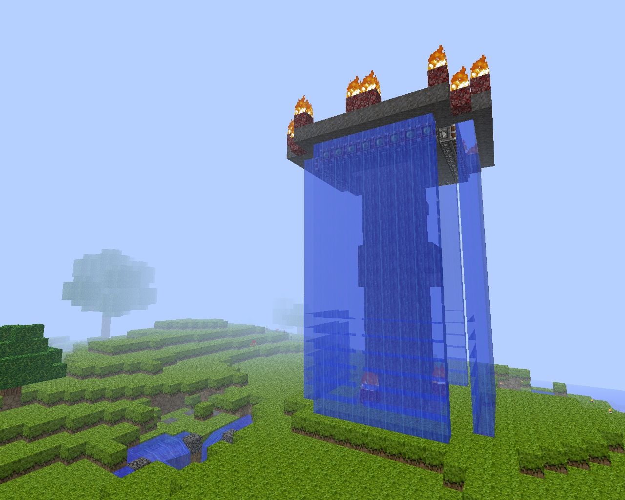 water tower Minecraft Map