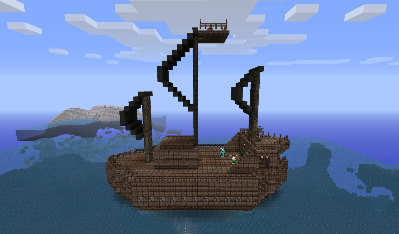 Boat Of Darkness Minecraft Map