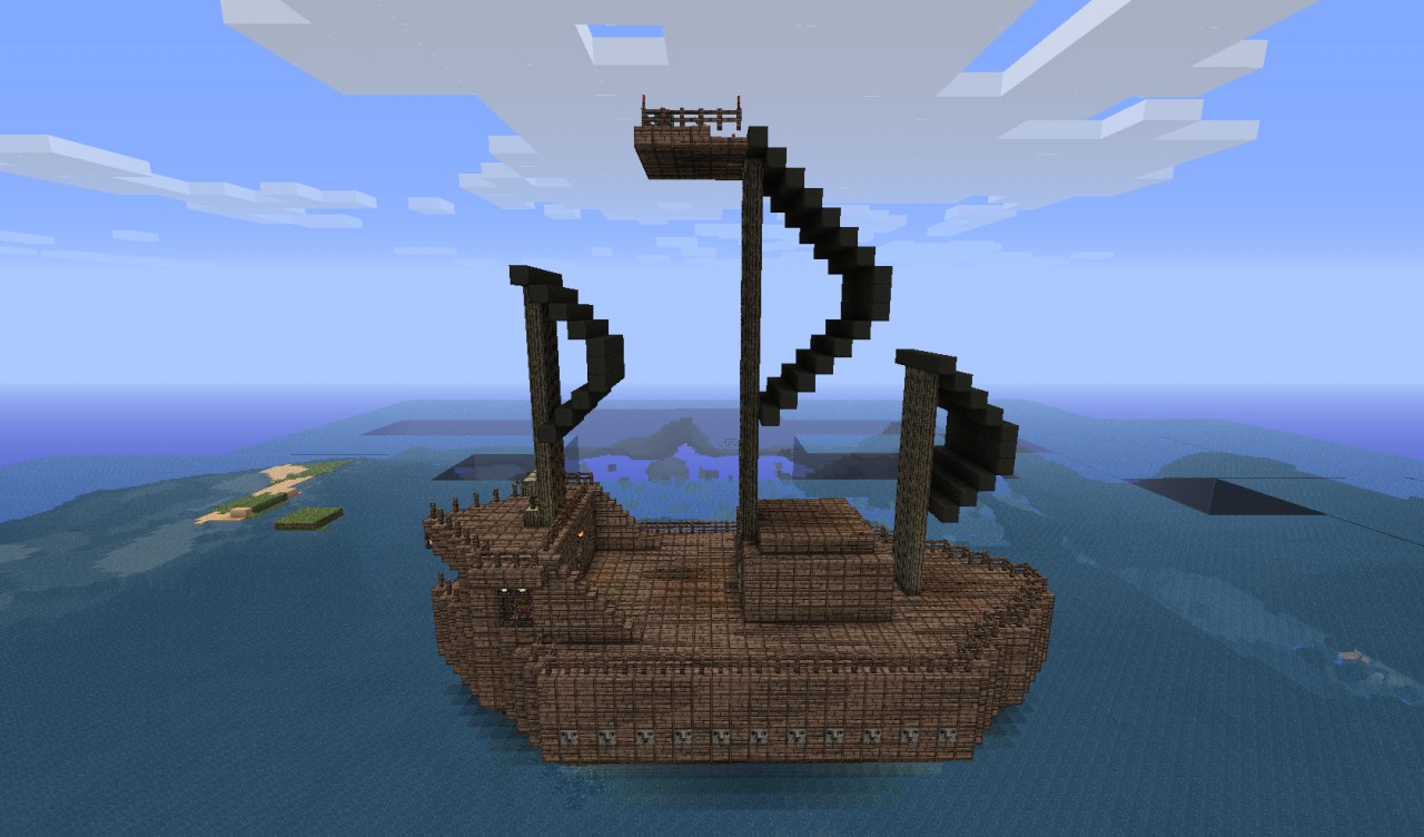 Boat Of Darkness Minecraft Map