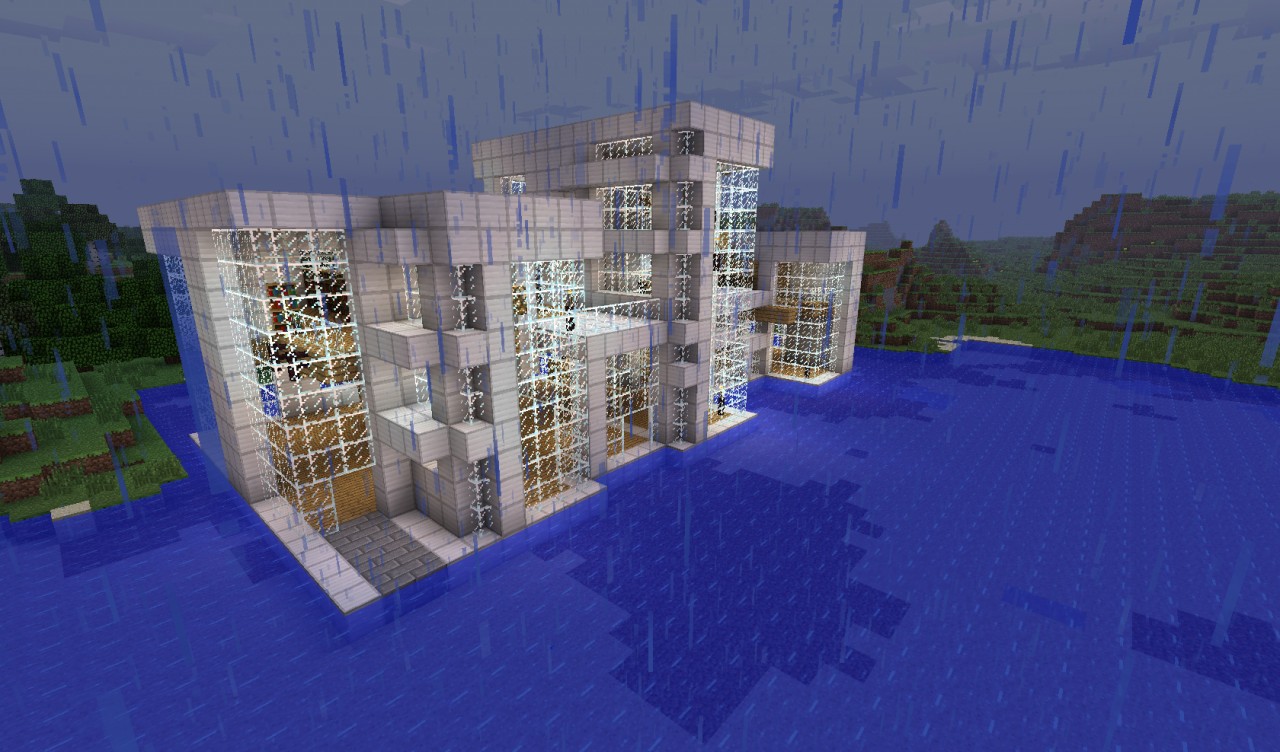 Modern Architecture Experiment Minecraft Map