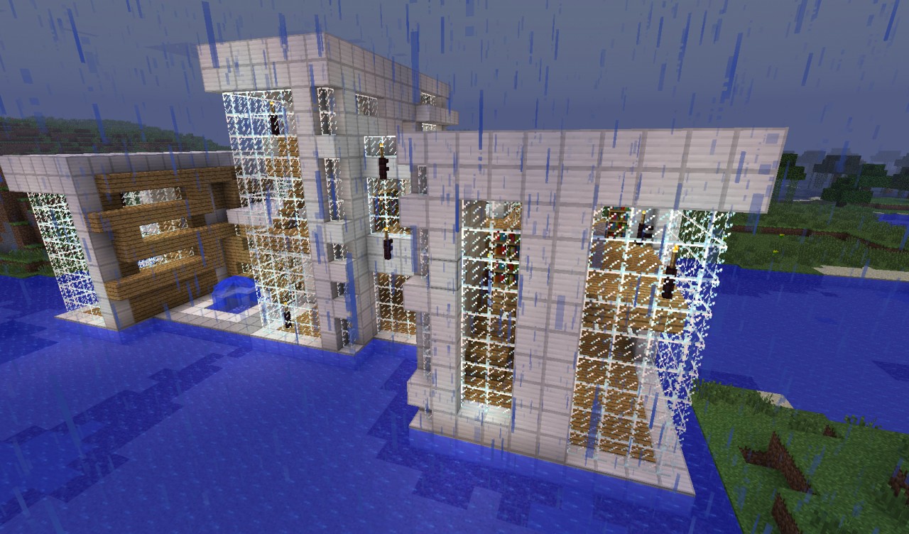 Modern Architecture Experiment Minecraft Map