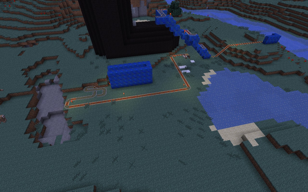 Giant Leg! With House Inside! Minecraft Map