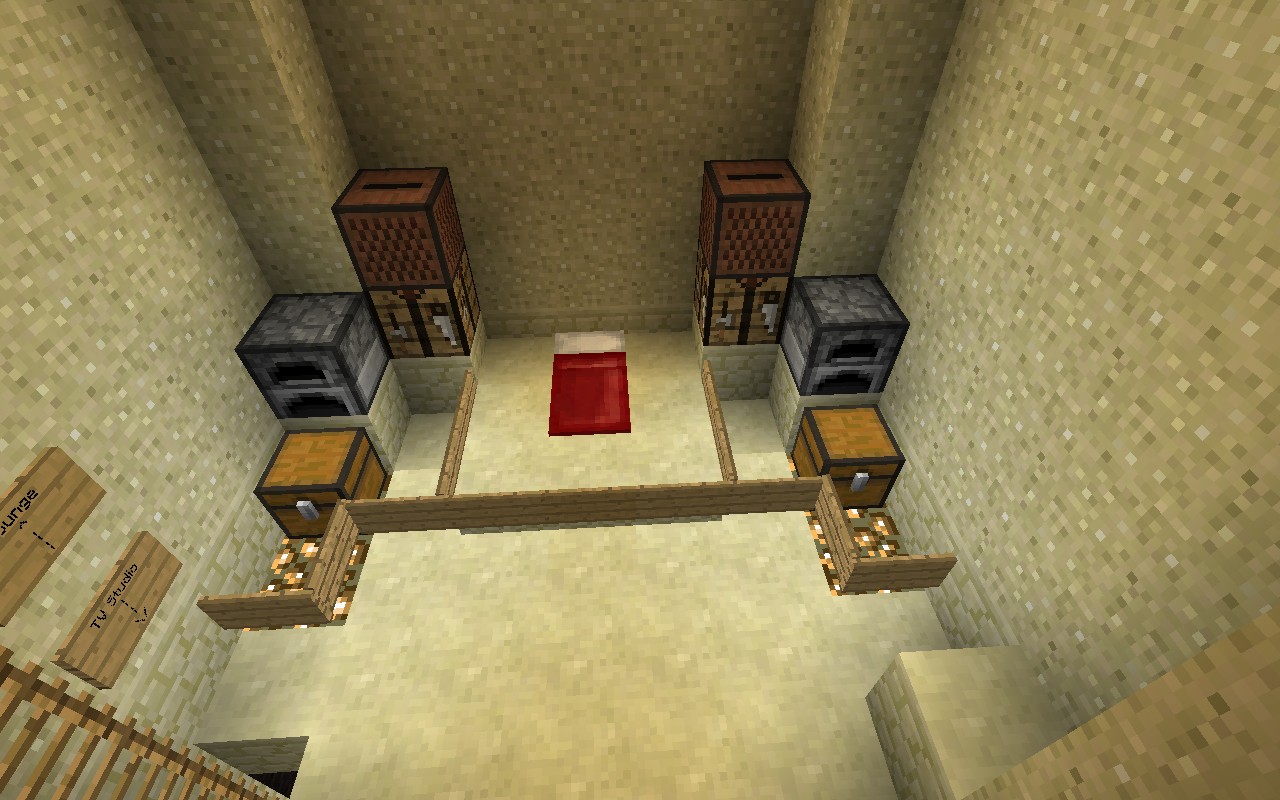 Giant Leg! With House Inside! Minecraft Map