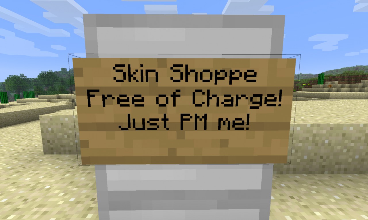 Open to skin requests - any time! Fast service! (skin shop)