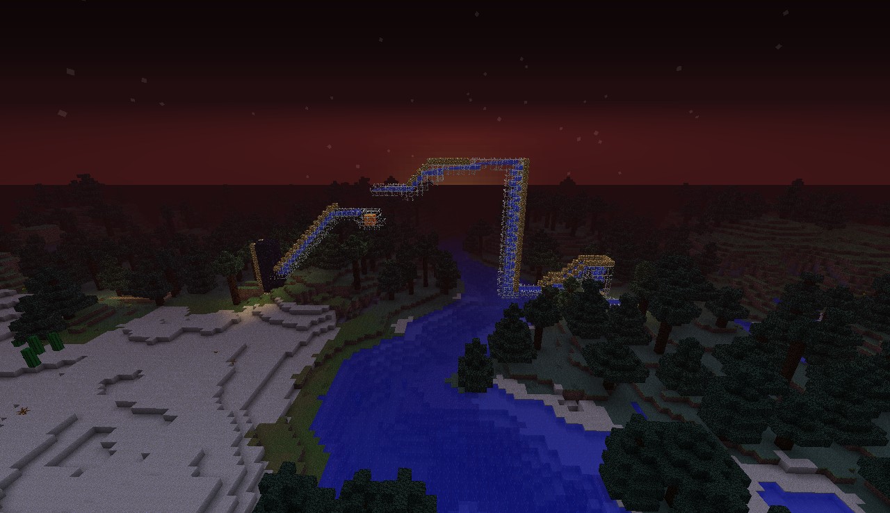 Epic Water Slide Minecraft Map