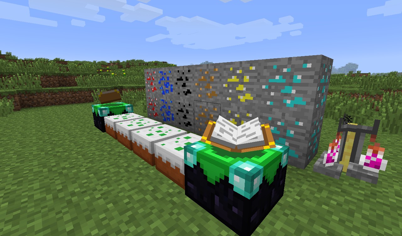 Toxic rain texture pack: acid turns creepers purple! Minecraft Texture Pack