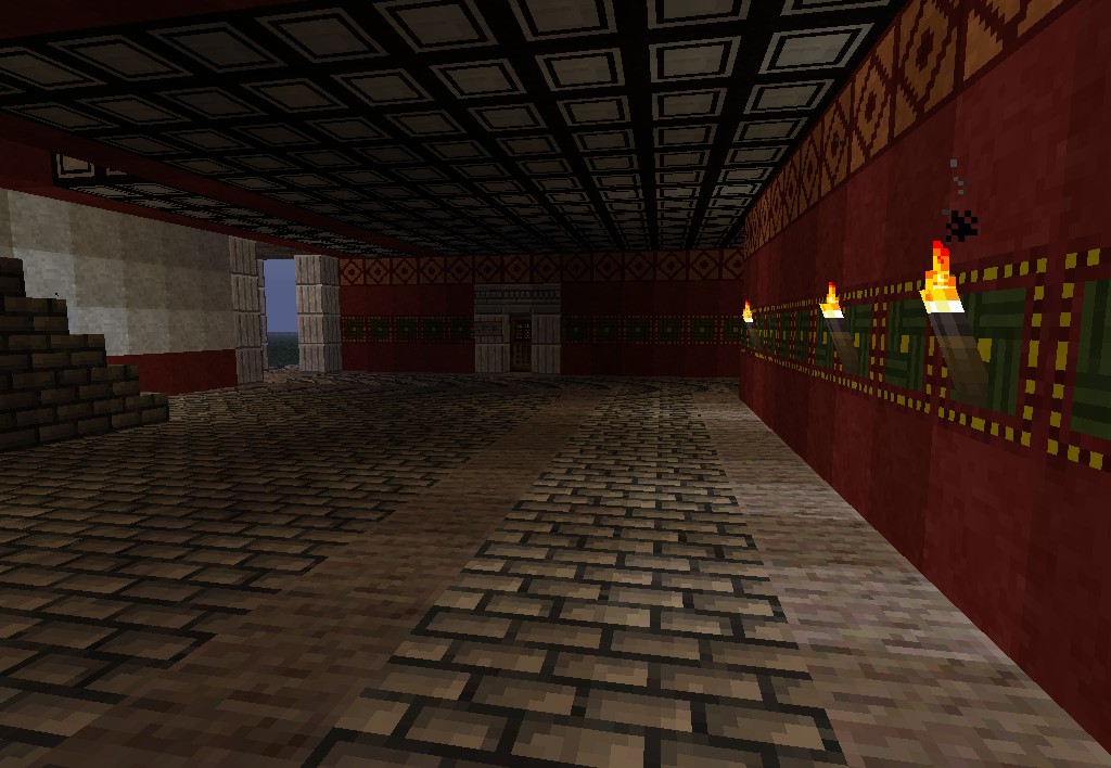 Roman Hotel/Insula Minecraft Map