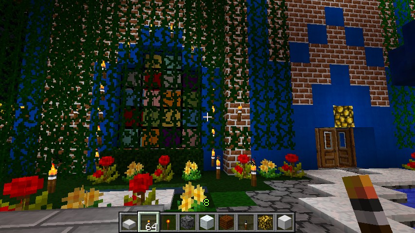 brick church Minecraft Map