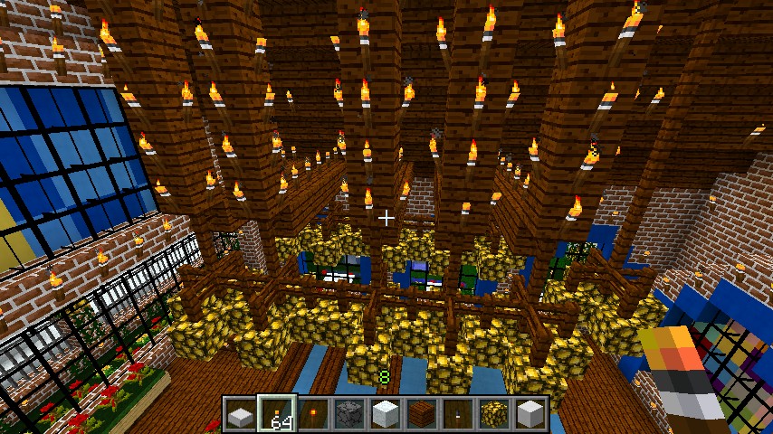 brick church Minecraft Map