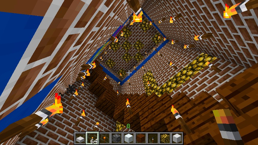 brick church Minecraft Map