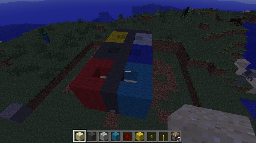 a v6 motor Minecraft Map