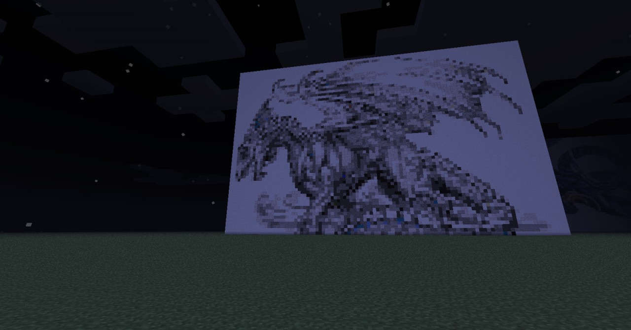 White Dragon Minecraft Map