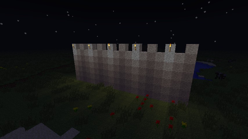 Collection castle wall Minecraft Map