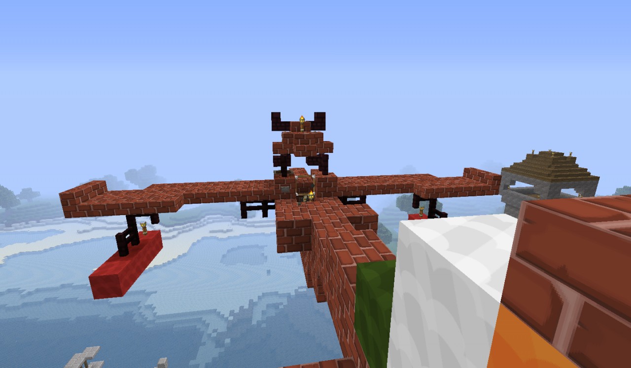 Porco Rosso's seaplane Minecraft Map