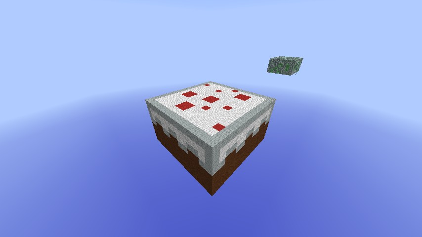 CAKE BLOCK Survival!! Minecraft Map