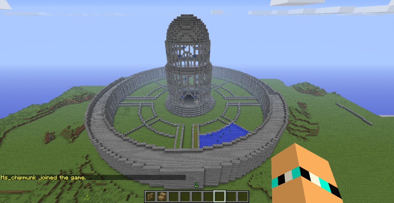 the temple of the lost city Minecraft Map