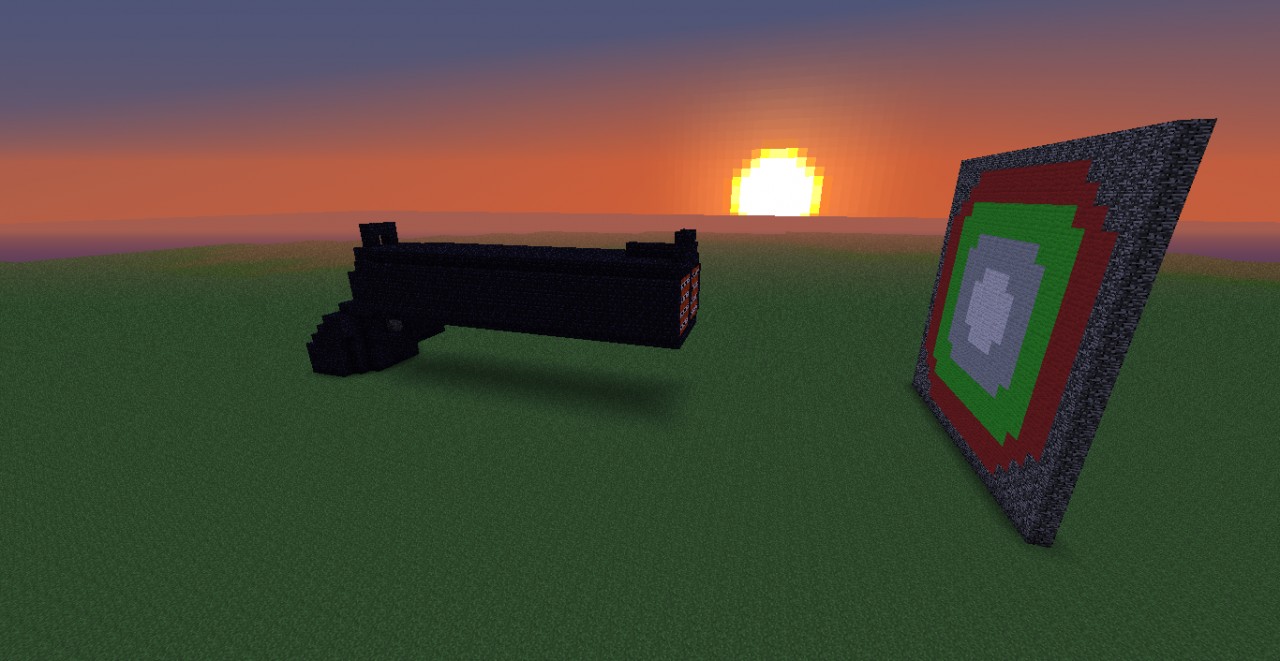 The Obsidian Shotgun Minecraft Map
