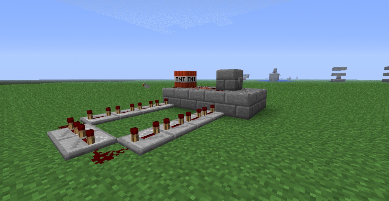 Timed Mini Cannon Minecraft Map