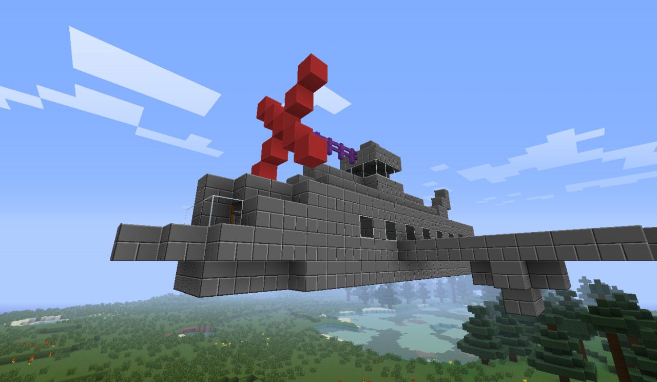 air plane battle Minecraft Map