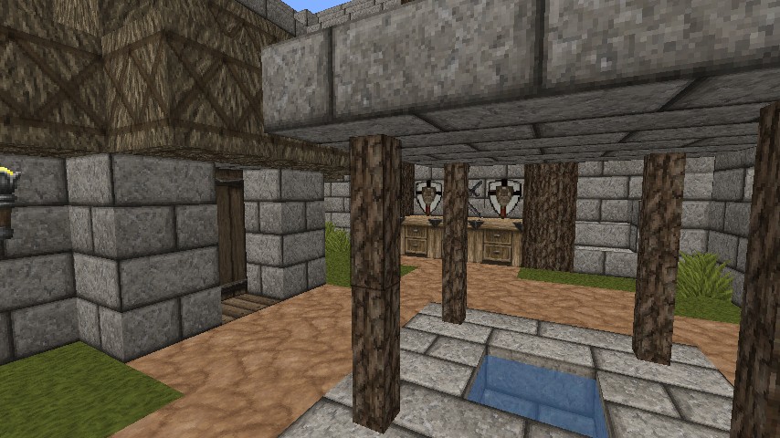 Medieval Barracks Minecraft Map