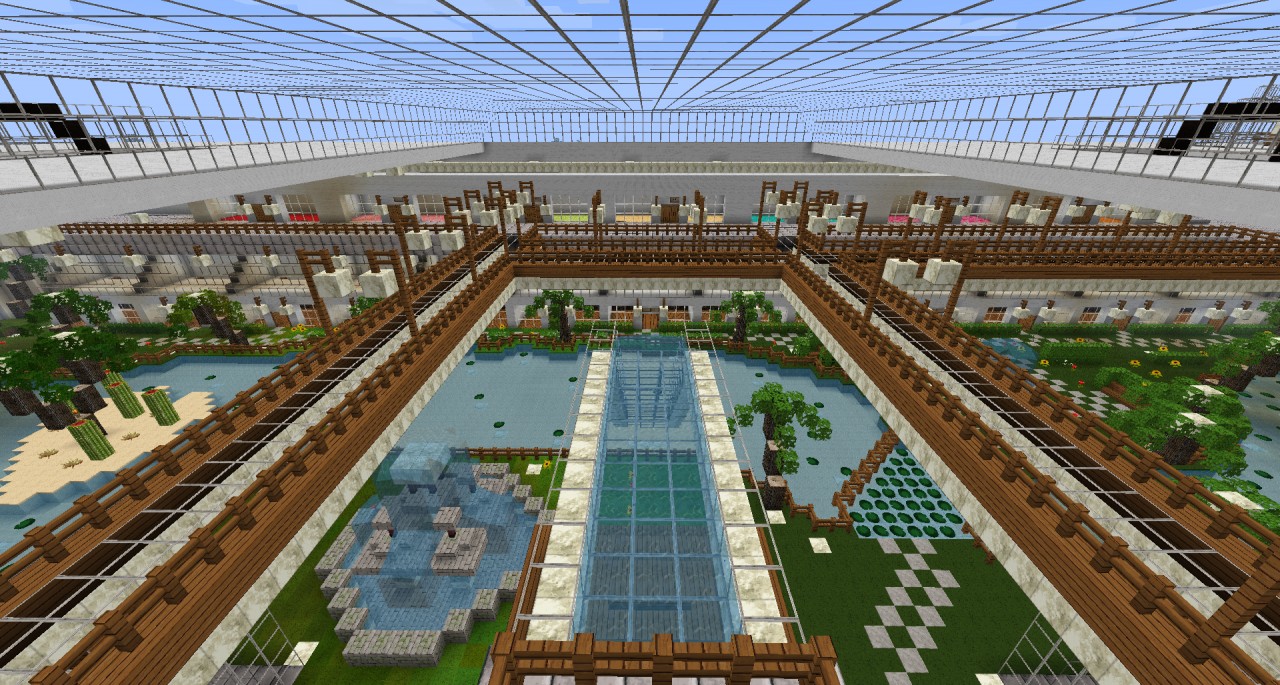Modern Mall X-Dream Minecraft Map