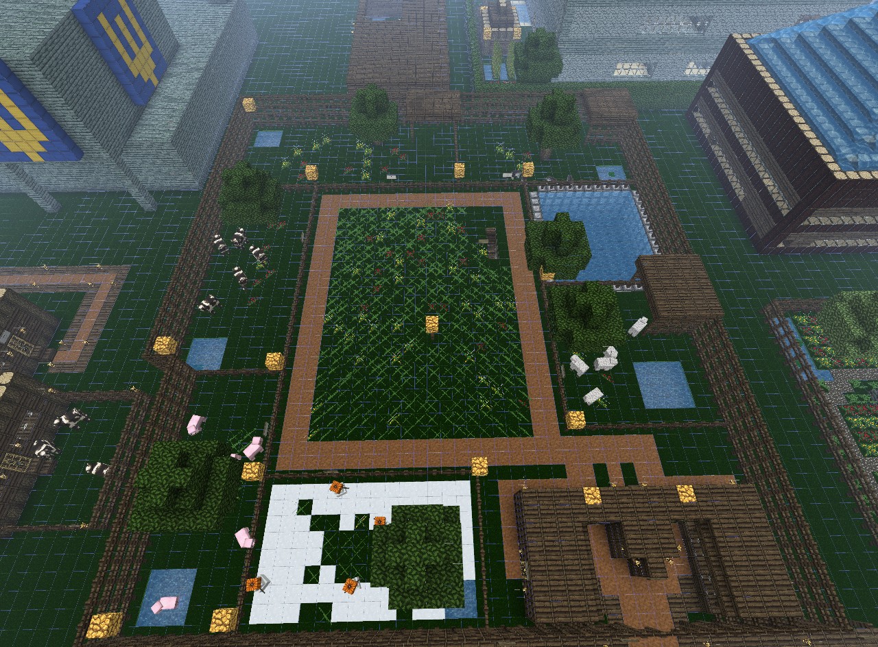 Middle age city Minetopia Minecraft Map