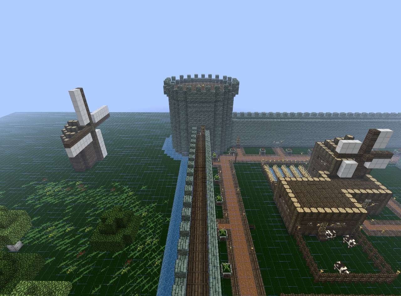 Middle age city Minetopia Minecraft Map