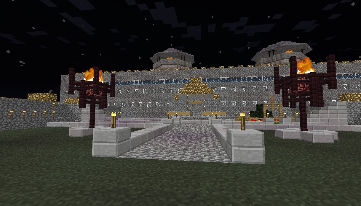 Modern castle Minecraft Map