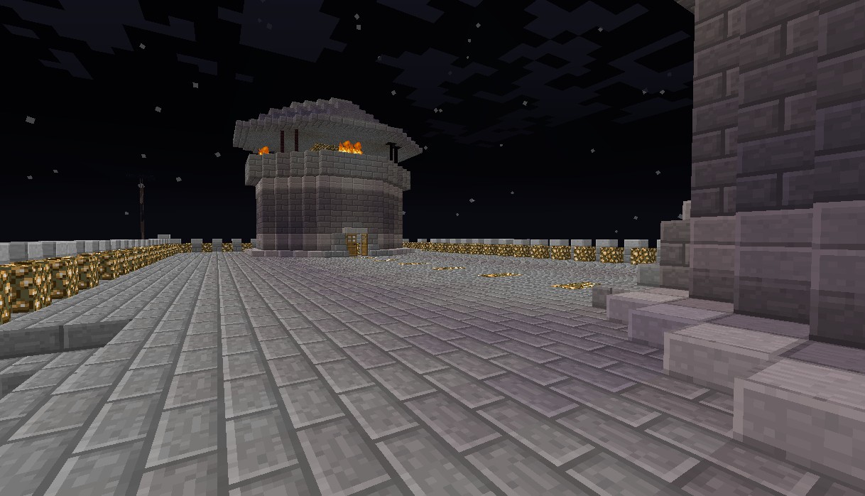 Modern castle Minecraft Map