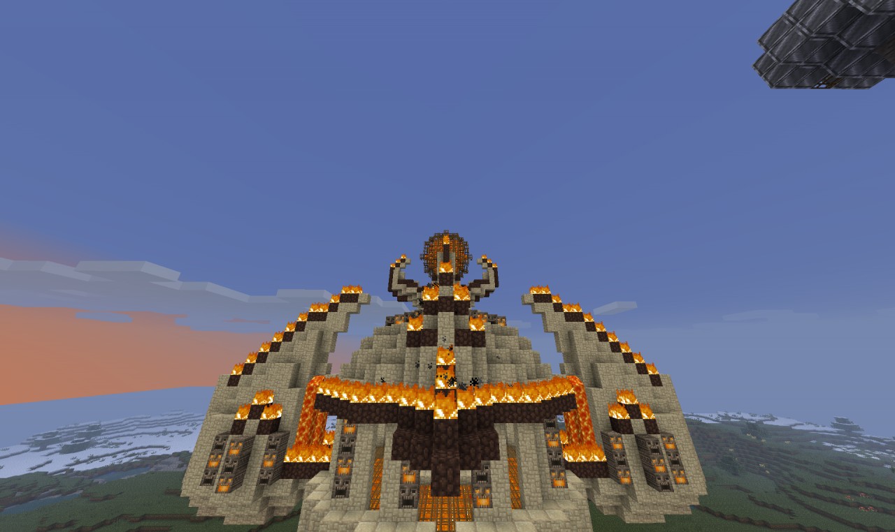 Floating Sky Temple - Part of Adventure Map Minecraft Map