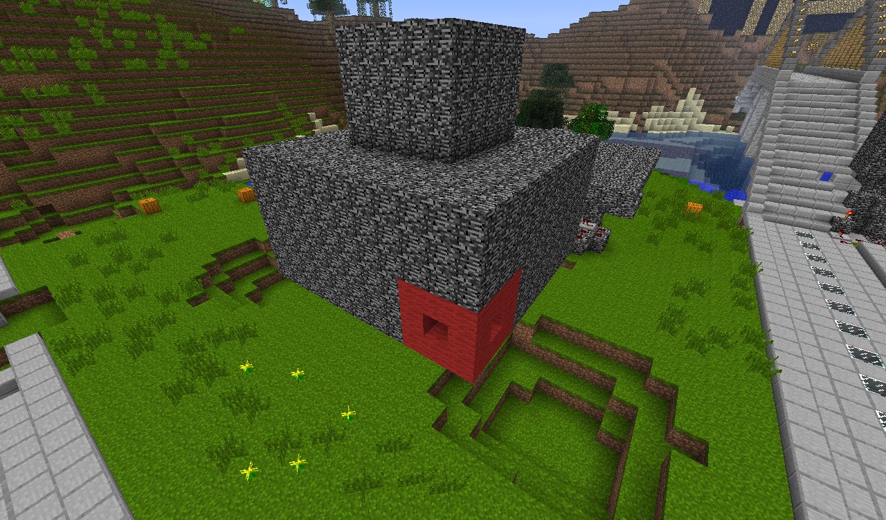 RedStone TNT Gun Minecraft Map