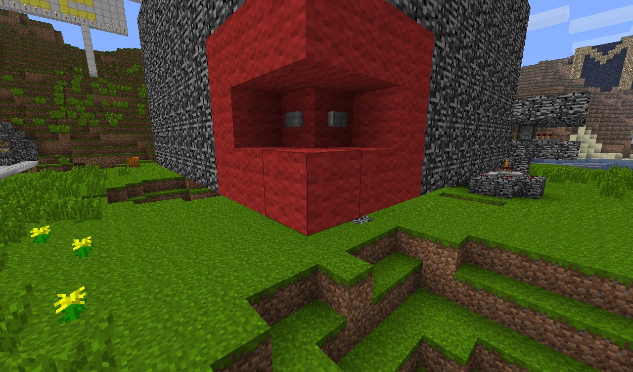 RedStone TNT Gun Minecraft Map