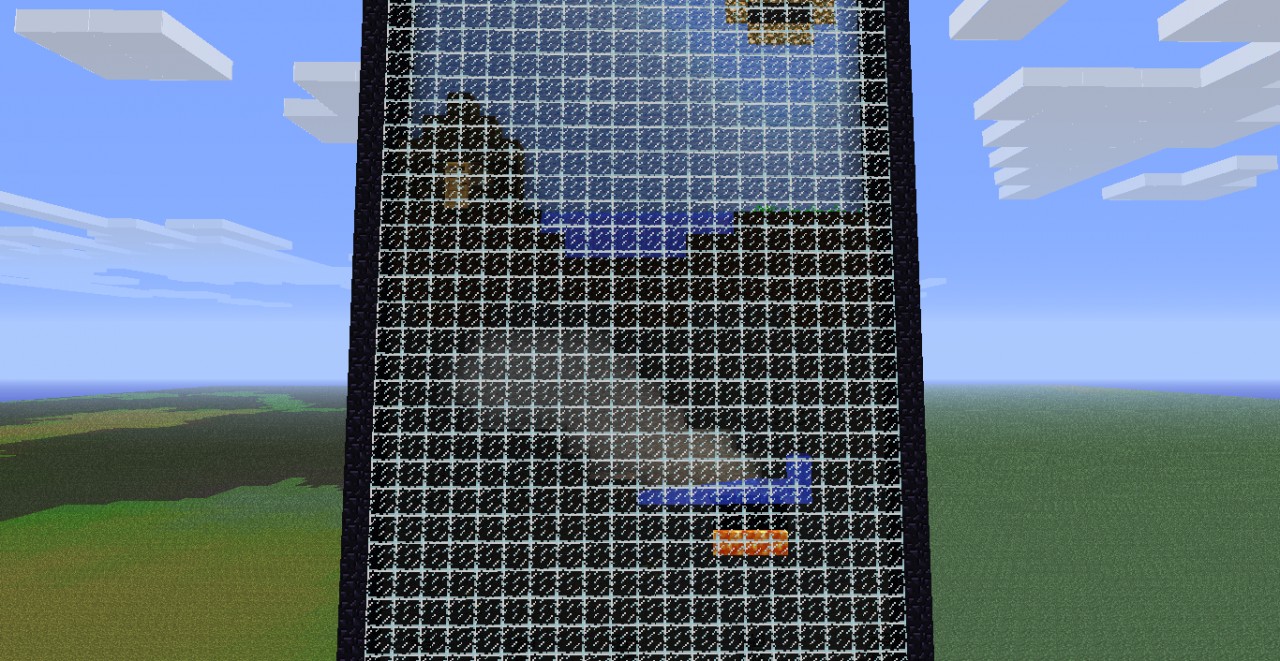 Minecraft world in 2d Minecraft Map