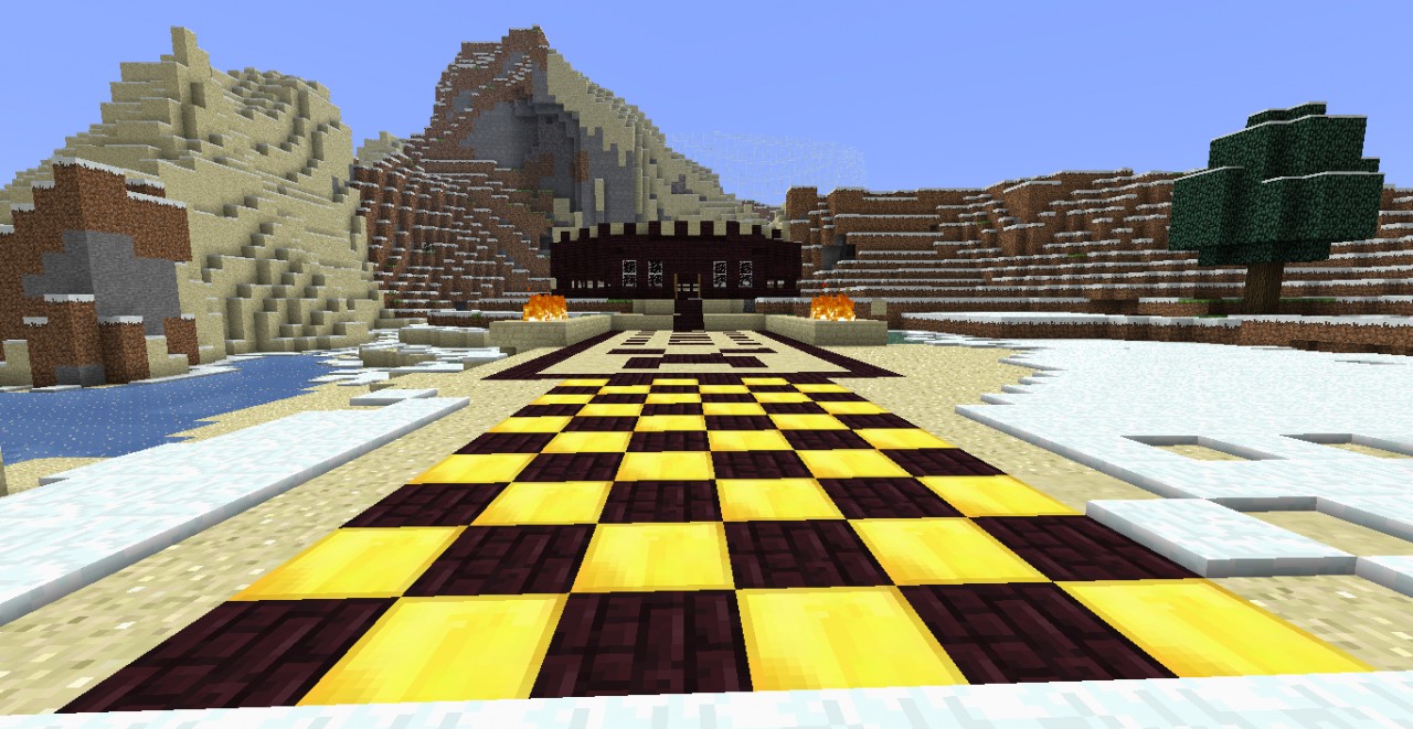 nether portal room Minecraft Map