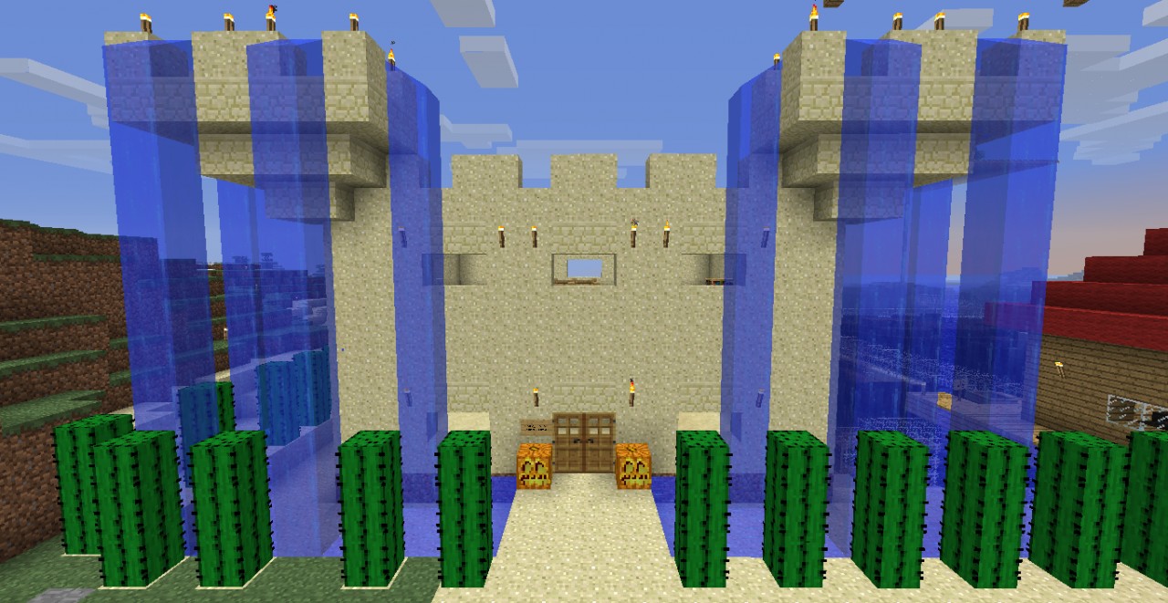 Sexy Town & Sky World Minecraft Map