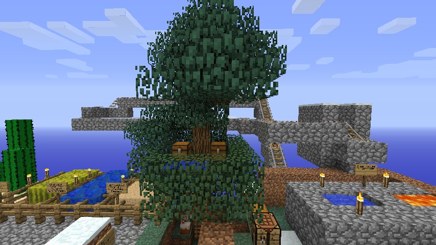 Skyblock Save With A Lot Of Thing Minecraft Map