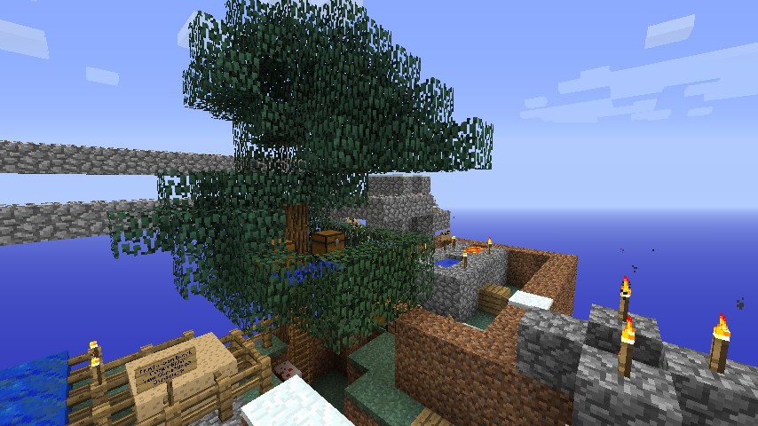Skyblock Save With A Lot Of Thing Minecraft Map