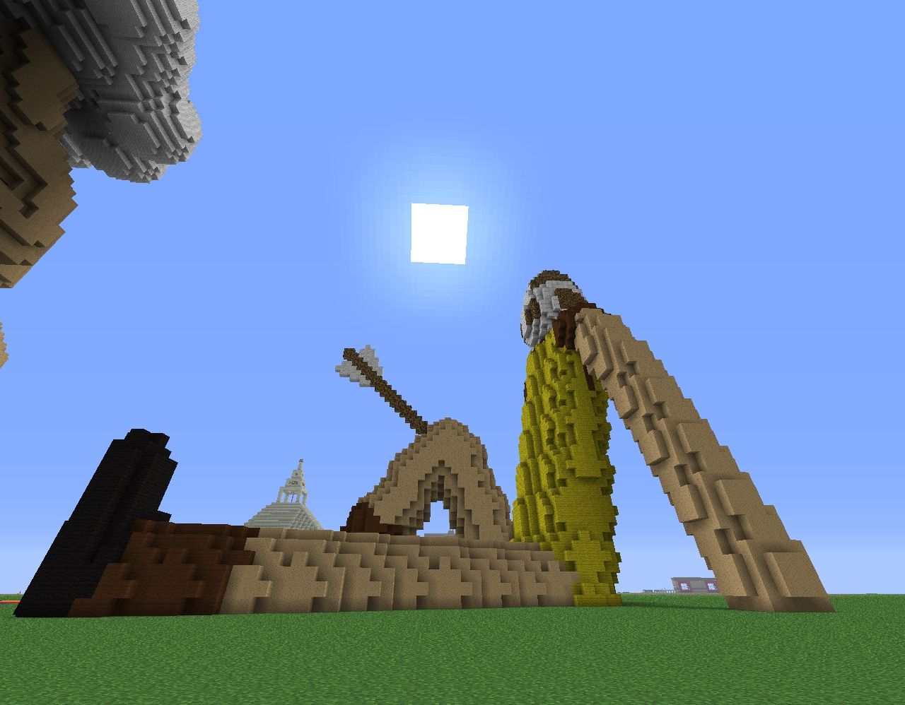 Arrow in the knee Minecraft Map