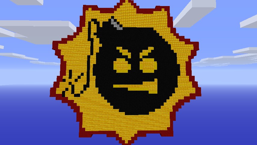 Multiplayer deathmatch arena "Cecil boss from serious samII" Minecraft Map