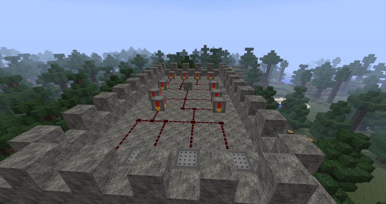 Meine Kampfarena Minecraft Map