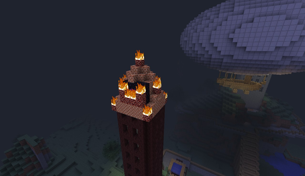 Elemental Towers of Minecraft Minecraft Map