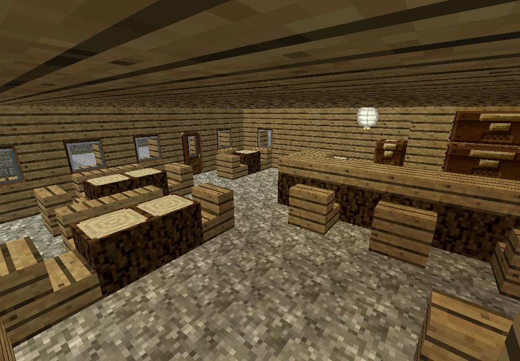 Restaurant Minecraft Map
